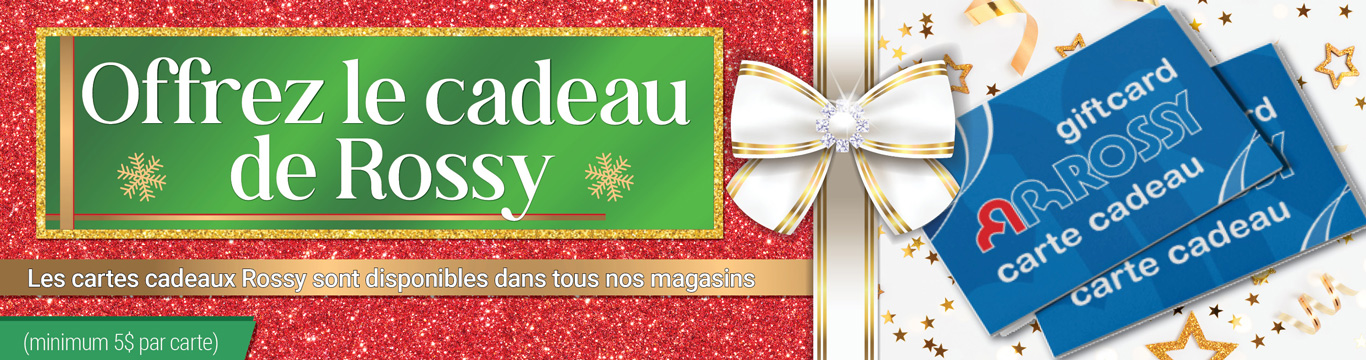 Obtenez-en plus pour votre argent chez rossy