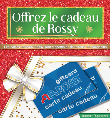 Obtenez-en plus pour votre argent chez rossy