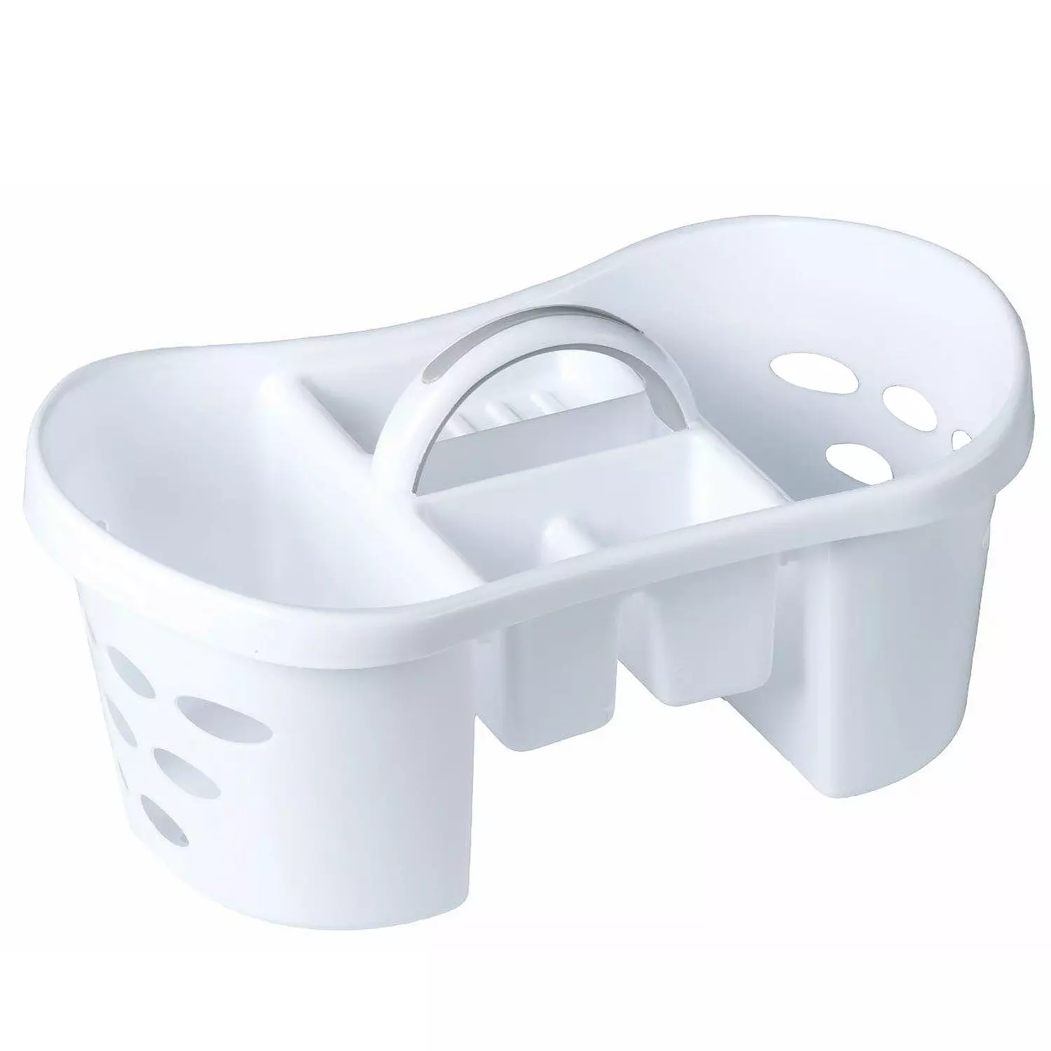 Caddie de bain avec 5 compartiments. Colour: white | Fr | Rossy