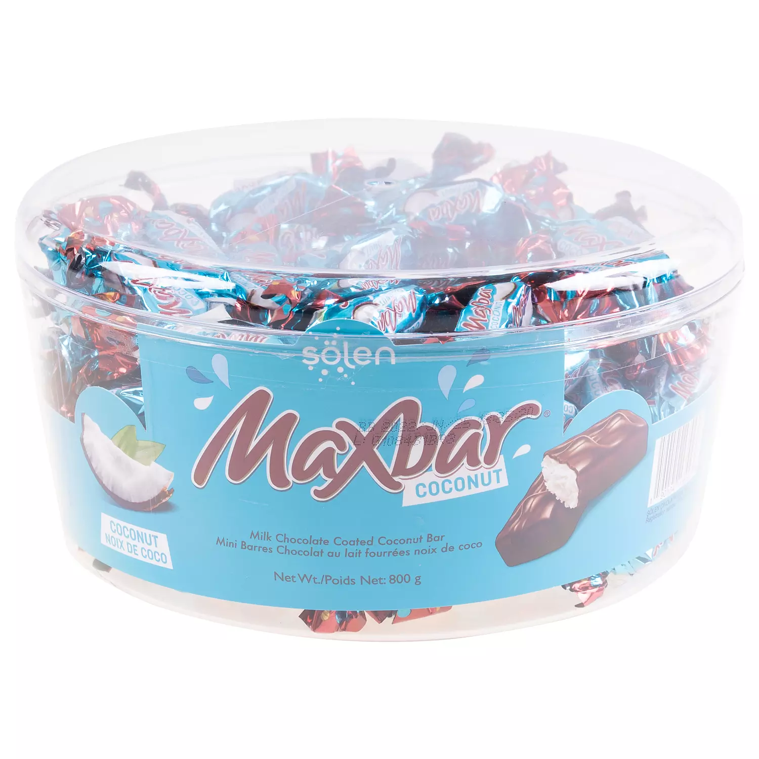 Solen - Maxbar coconut mini bars, 800g | Rossy